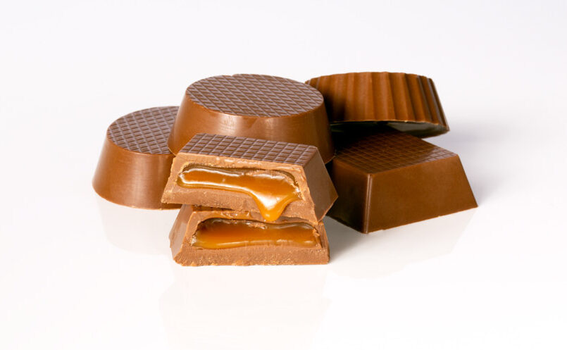 Large Sticky Toffee Caramels - Old Bank House Chocolate Shop